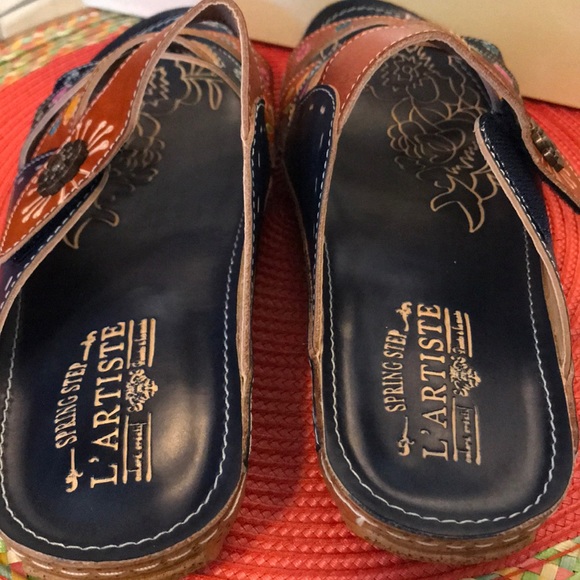 L’ Artiste Spring Step | Shoes | Leather Lartiste Spring Step Navy ...